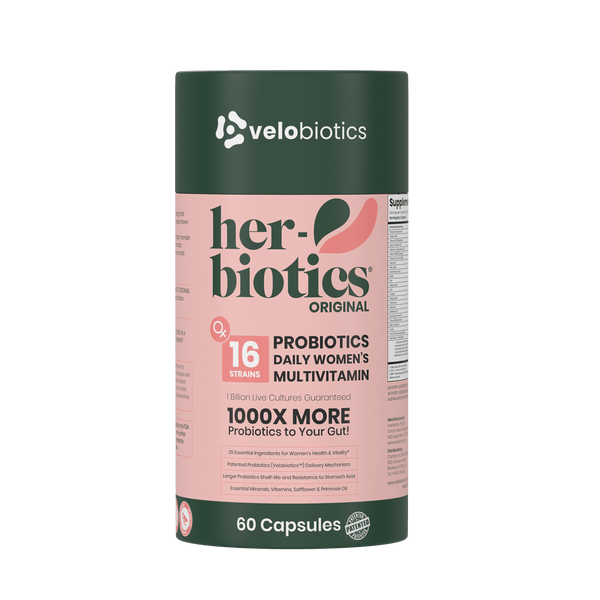 Her-Biotics Original Capsules - 60 Easy-to-Use Probiotic Capsules for ...