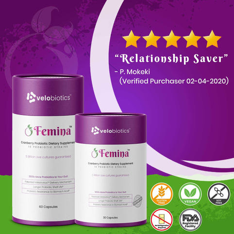 Femina™ Probiotic Capsules for Freshness & Confidence – Velobiotics
